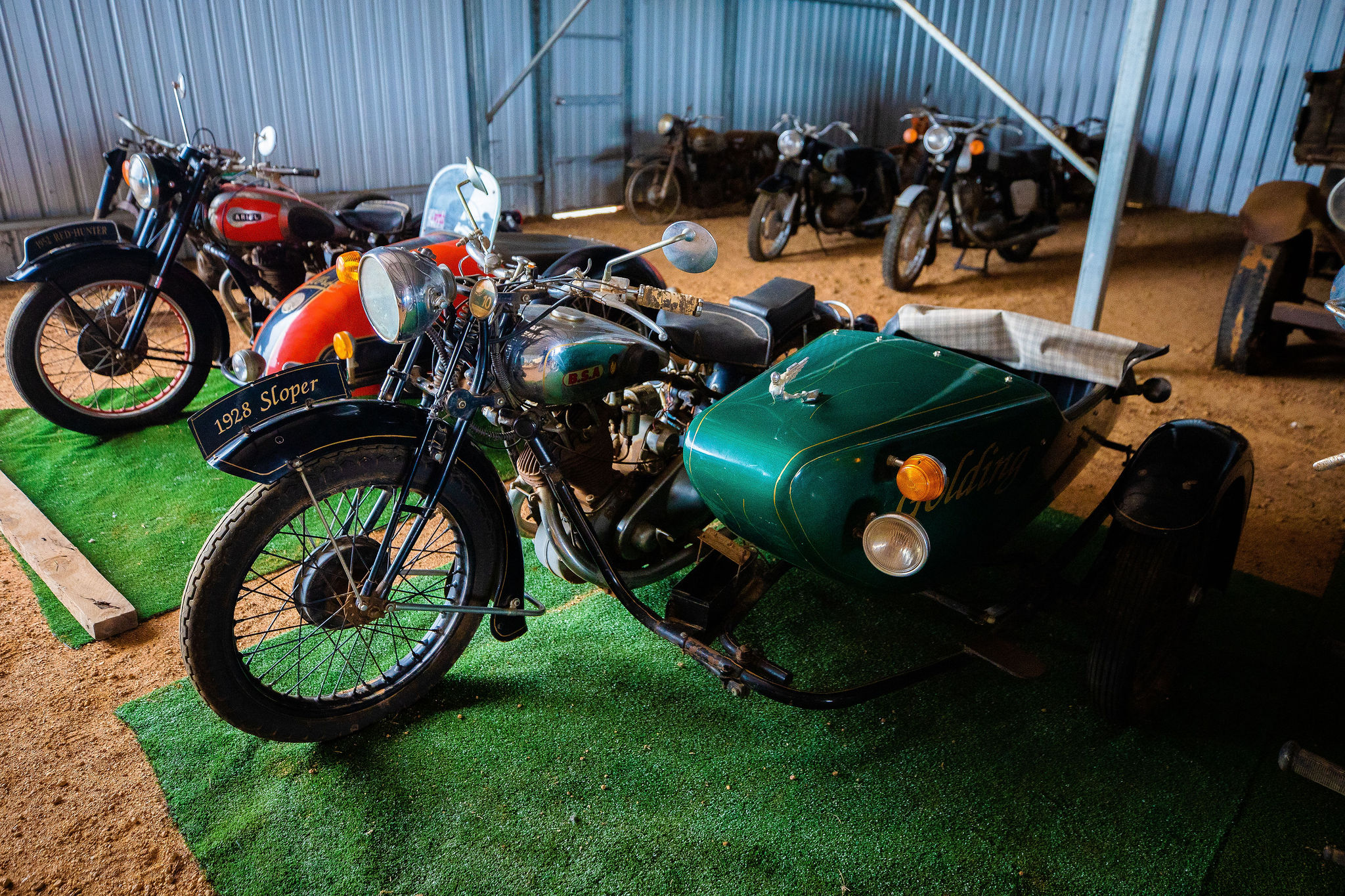 1928 BSA SLOPER WITH SIDECAR - JBMD5243760 - JUST BIKES